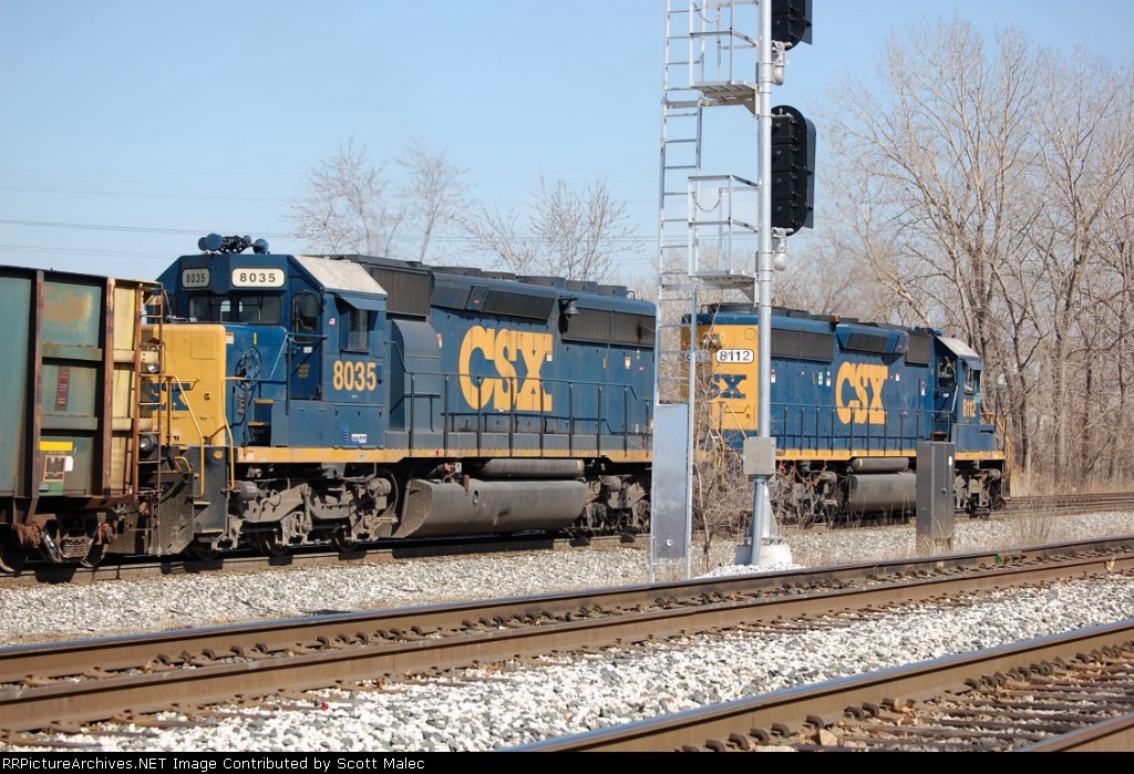 CSX 8112 & 8035